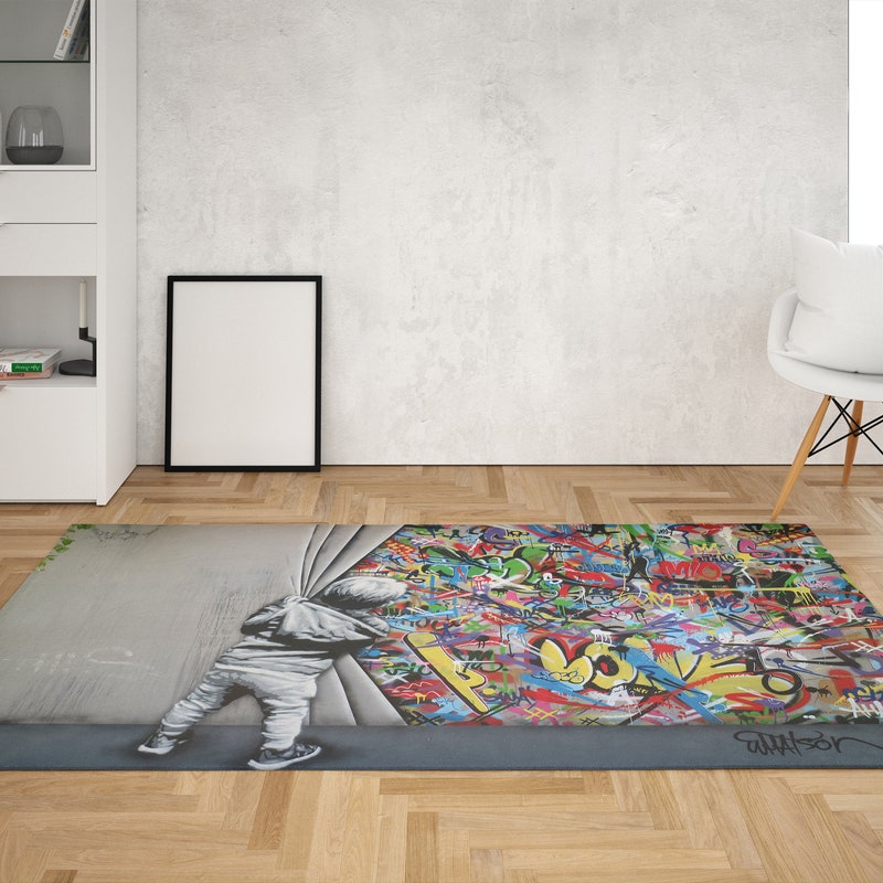 Banksy Weather Mat - Etsy UK