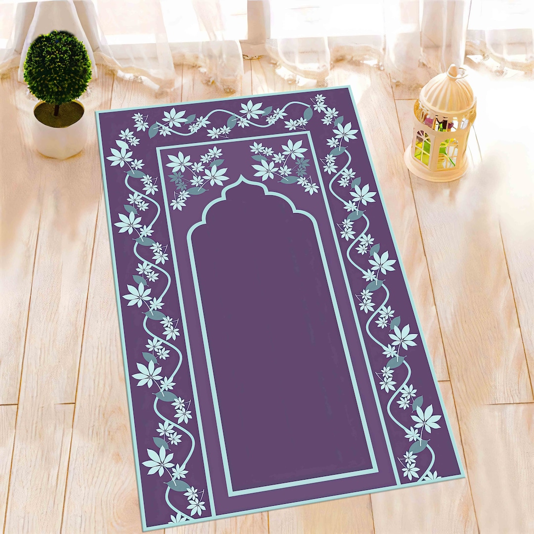 Purple Prayer, Turquoise Prayer Rugs, Religious Rug, Prayer Rugs ...