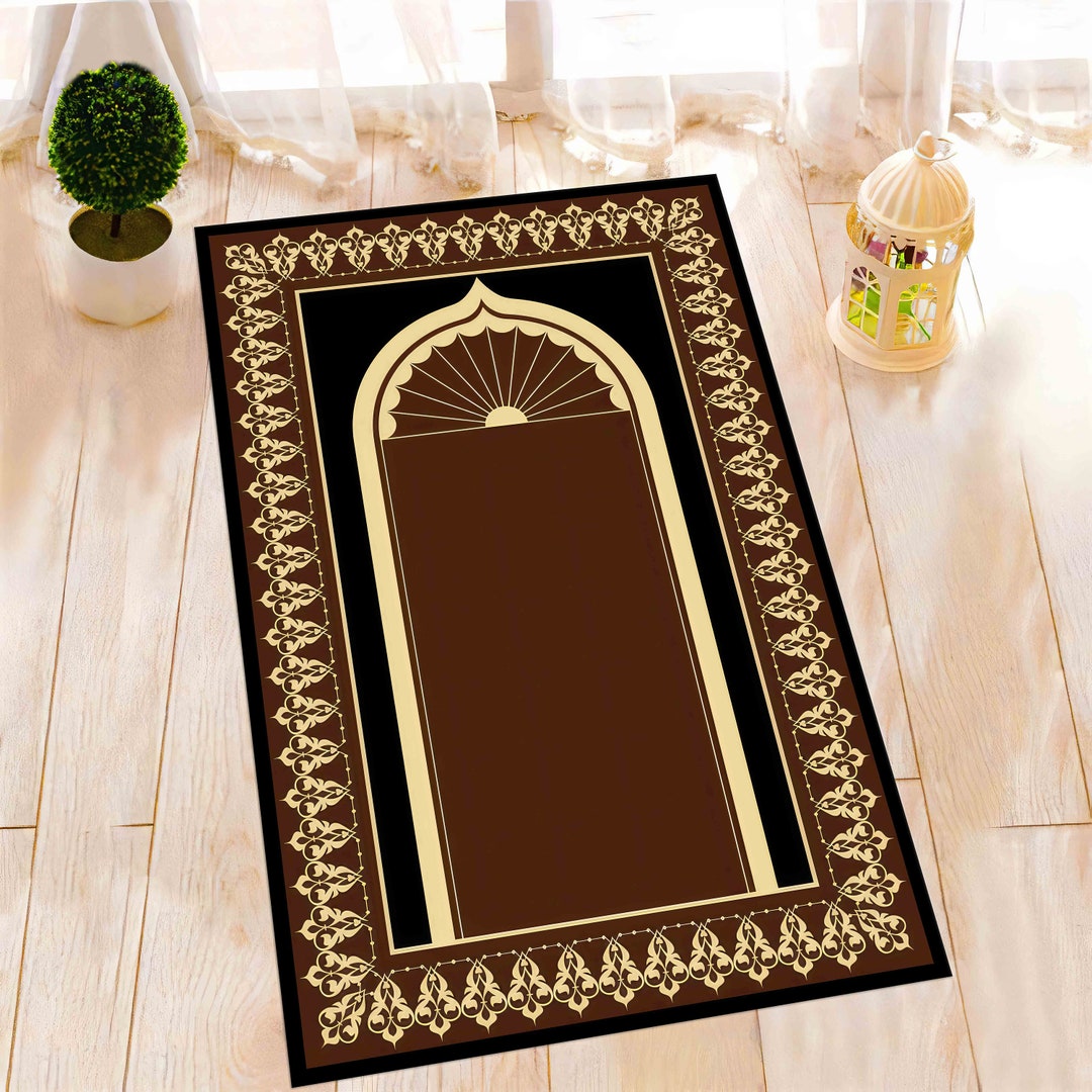 Muslim Gift, Islamic Prayer Rug, Prayer Rugs, Islamic Rug, Ramadan Eid ...