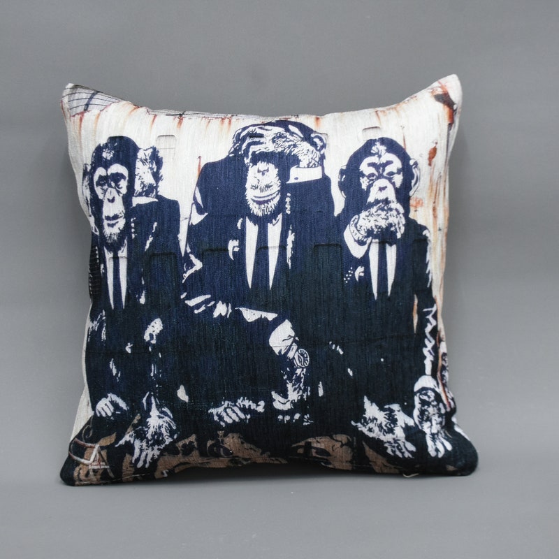 Monkey Pillow - Etsy