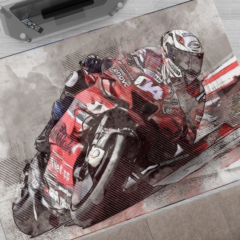 Motorcycle Rug - Etsy