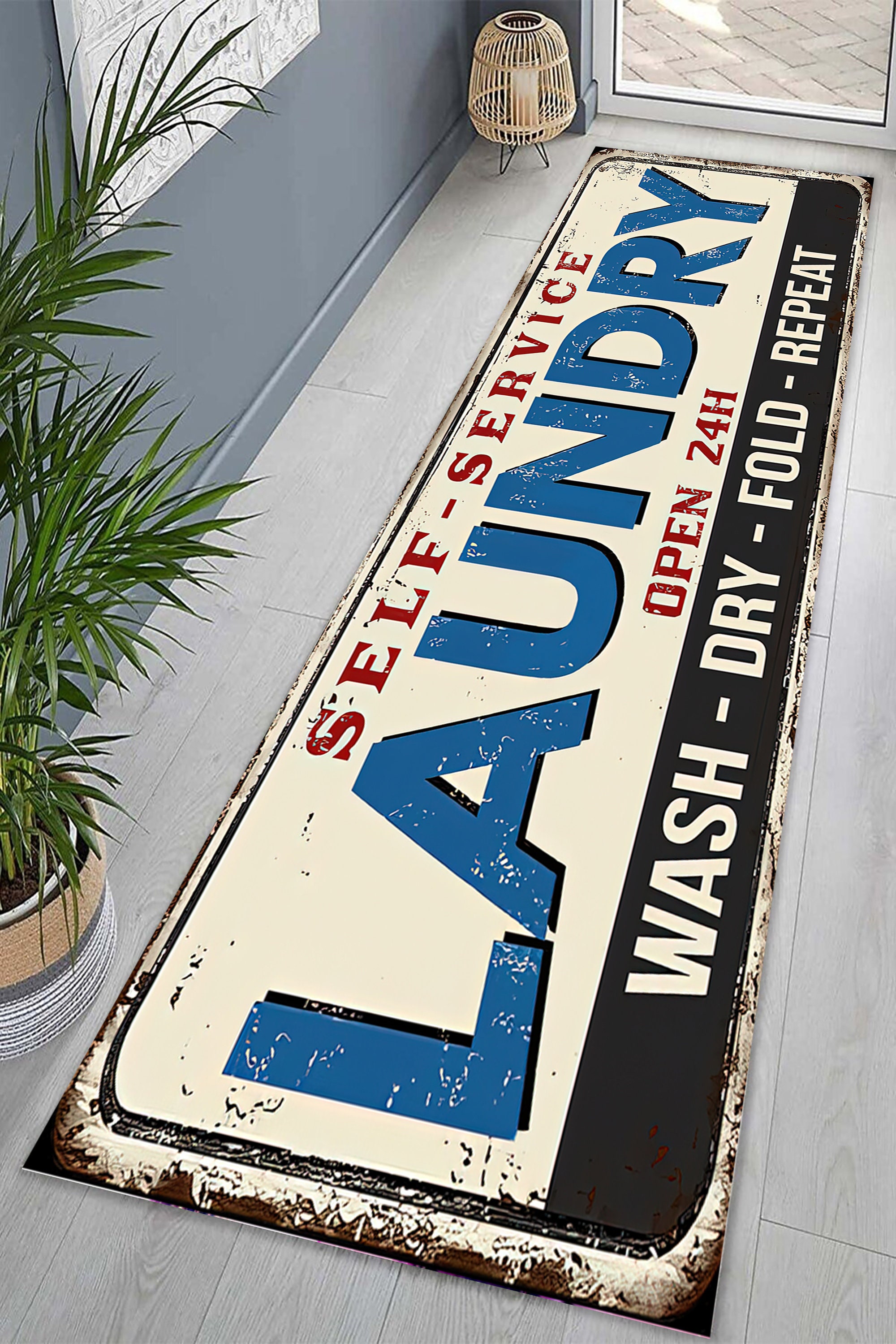 Laundry Room Rug Laundry Rugs Laundry Room Rugs Modern Rug - Etsy