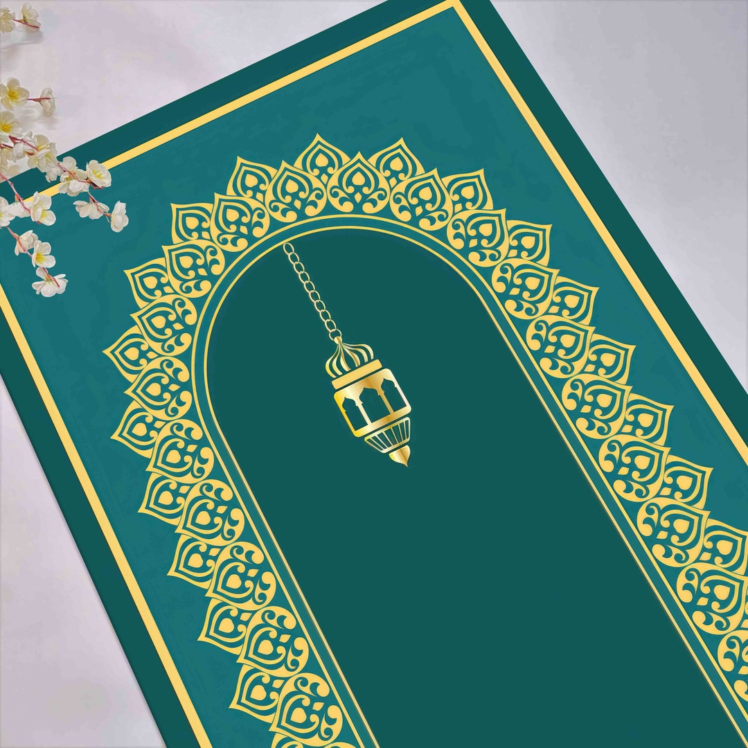 Blue Prayer Rug, Yellow Prayer Rug, Spiritual Rug, Worship Rug ...