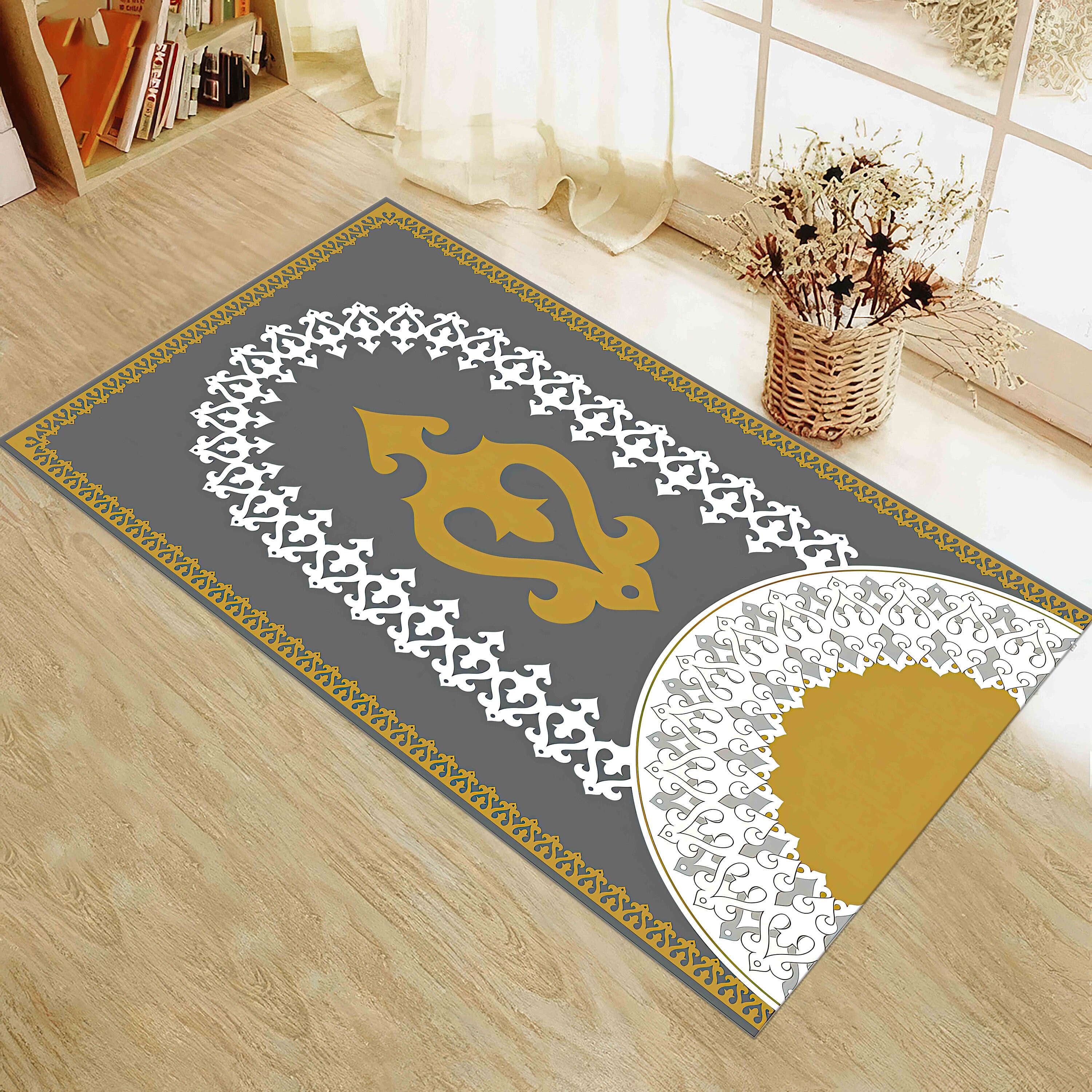 Islamic Prayer Rug, Prayer Rug, Muslim Rugs, Muslim Housewarming Gift ...
