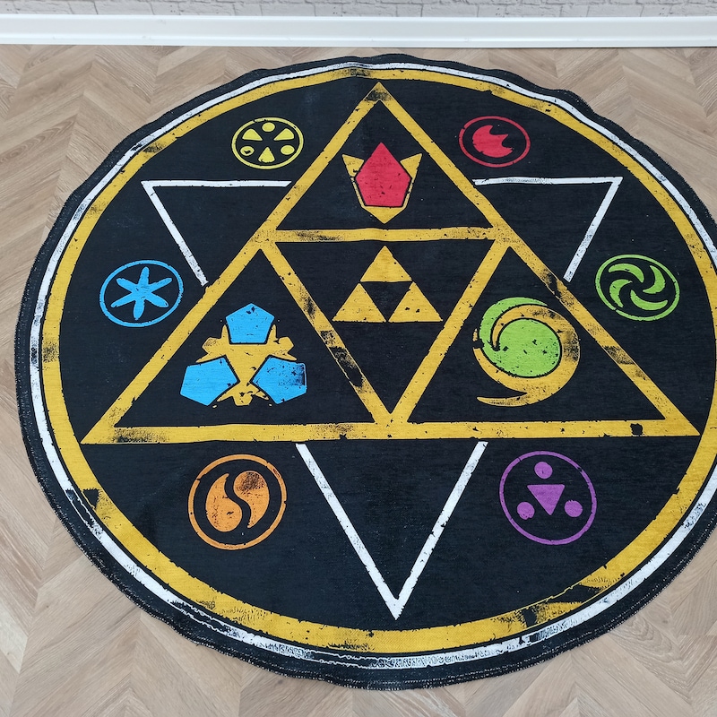Game Disc Rug - Etsy
