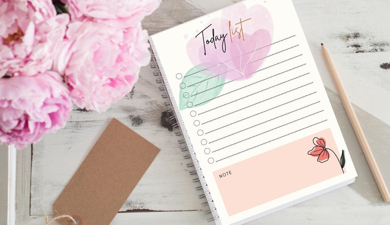 Printable Planner, Digital Planner, Flower Planner, Habit Tracker ...
