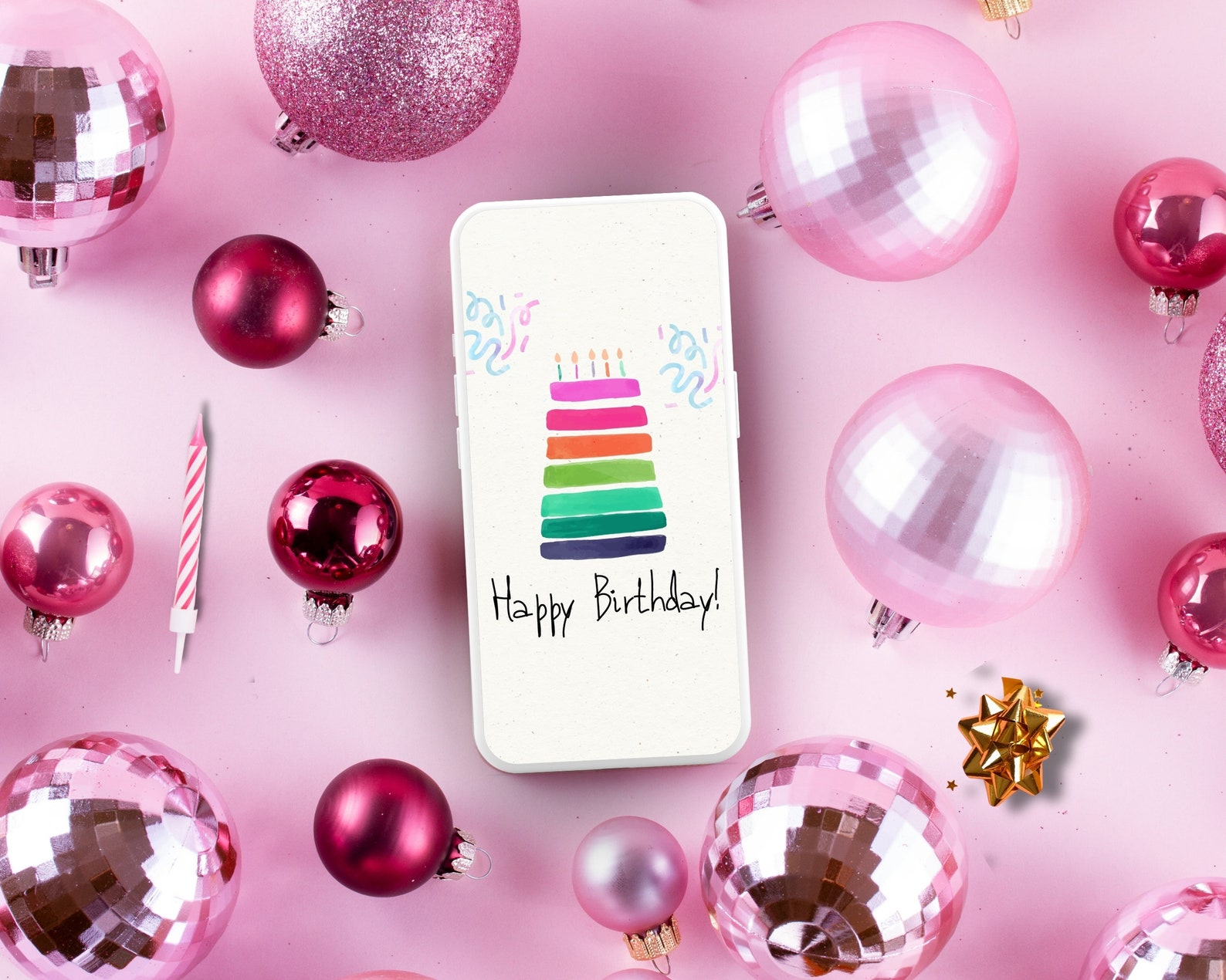 Digital Animated Birthday Card, Digital Happy Birthday Card, Electronic ...