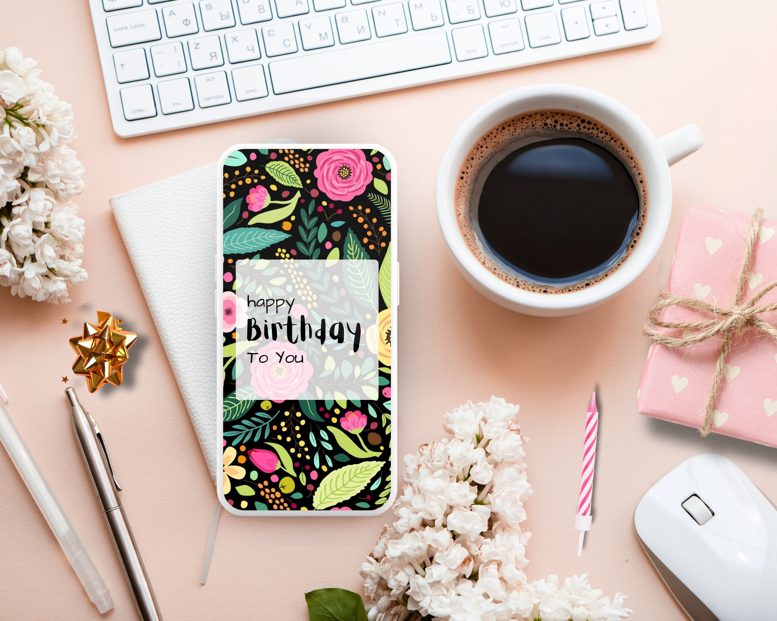 Digital Animated Birthday Card, Digital Happy Birthday Card, Electronic ...