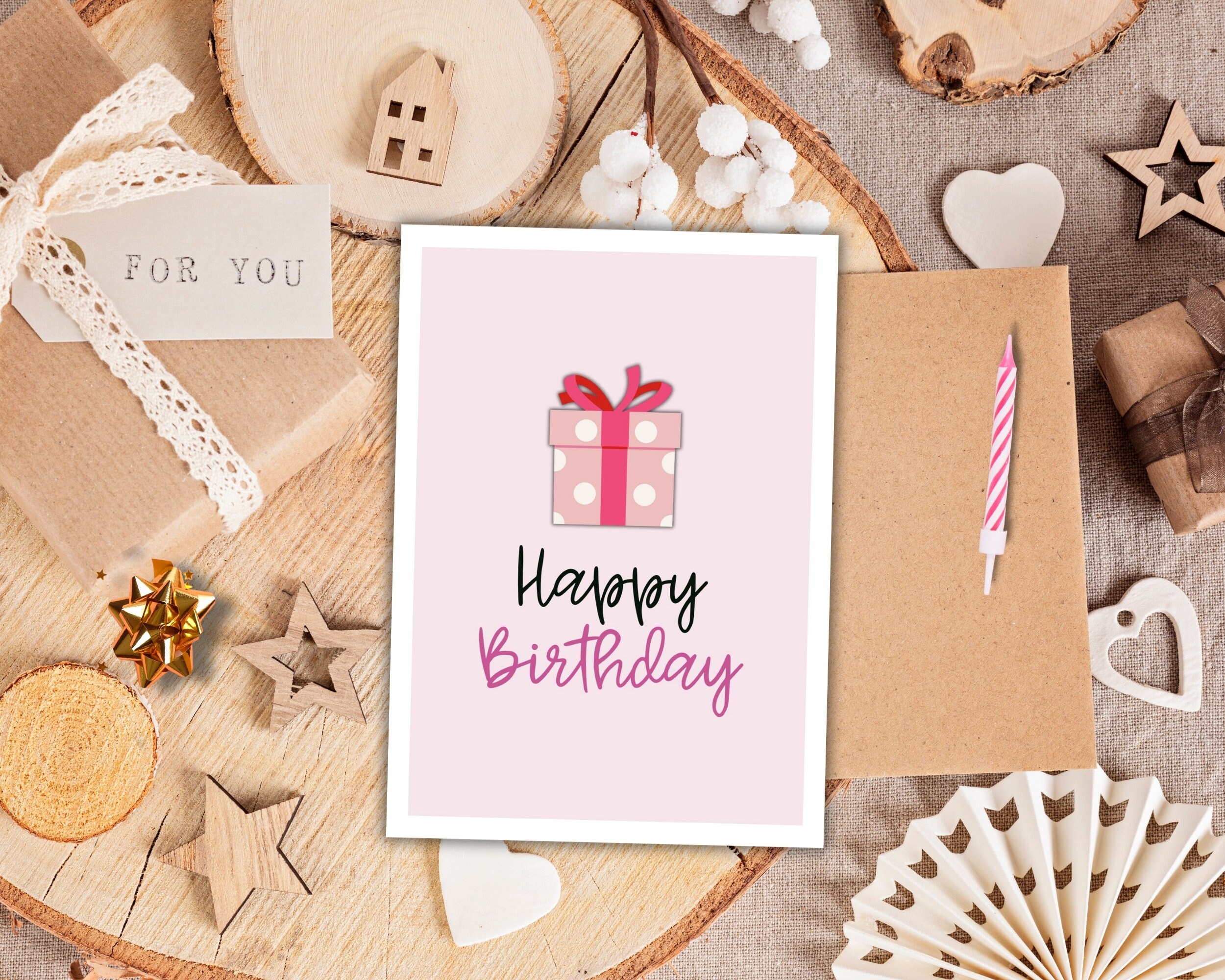 Printable Birthday Card, Instant Downloadable Birthday Card, Friends ...
