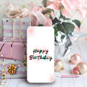 Digital Animated Birthday Card, Digital Happy Birthday Card, Electronic ...