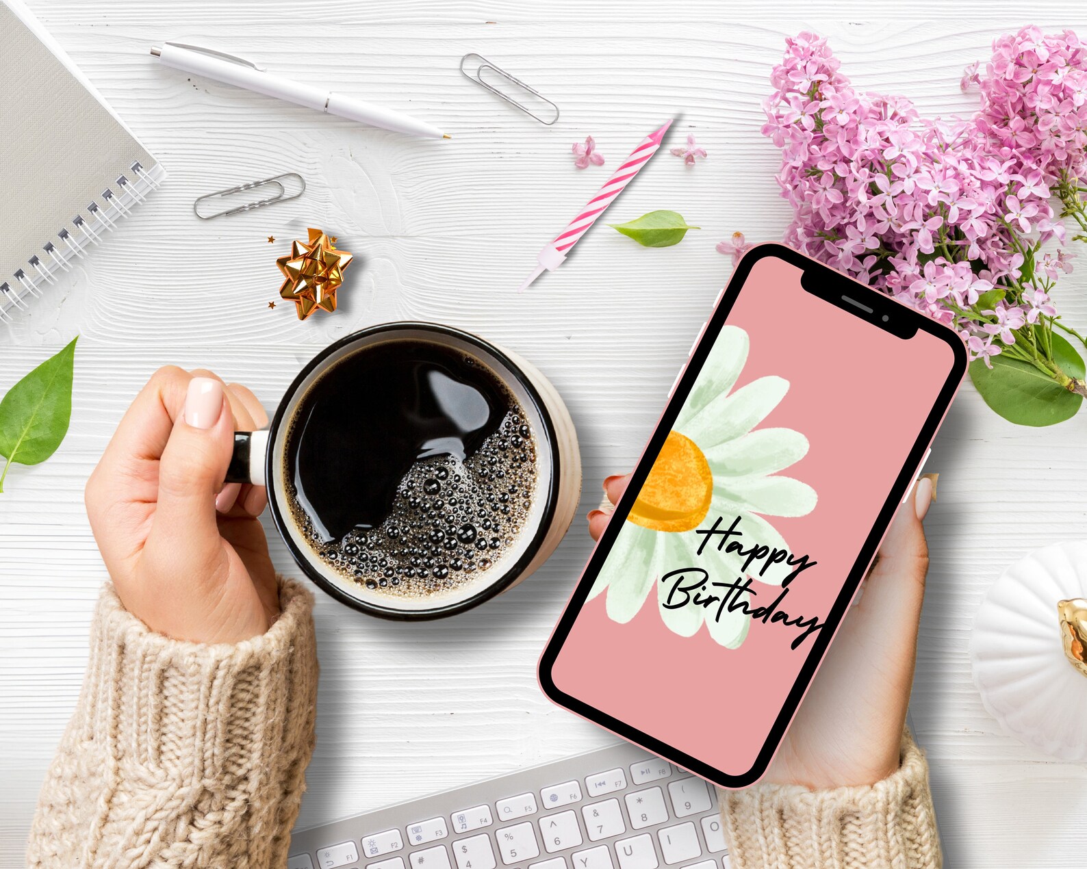 Digital Animated Birthday Card, Digital Happy Birthday Card,electronic ...