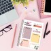 Printable Planner, Digital Planner, Flower Planner, Habit Tracker ...