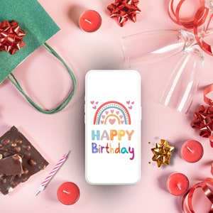 Digital Happy Birthday Cards,kids Phone Birthday Card, Children's ...