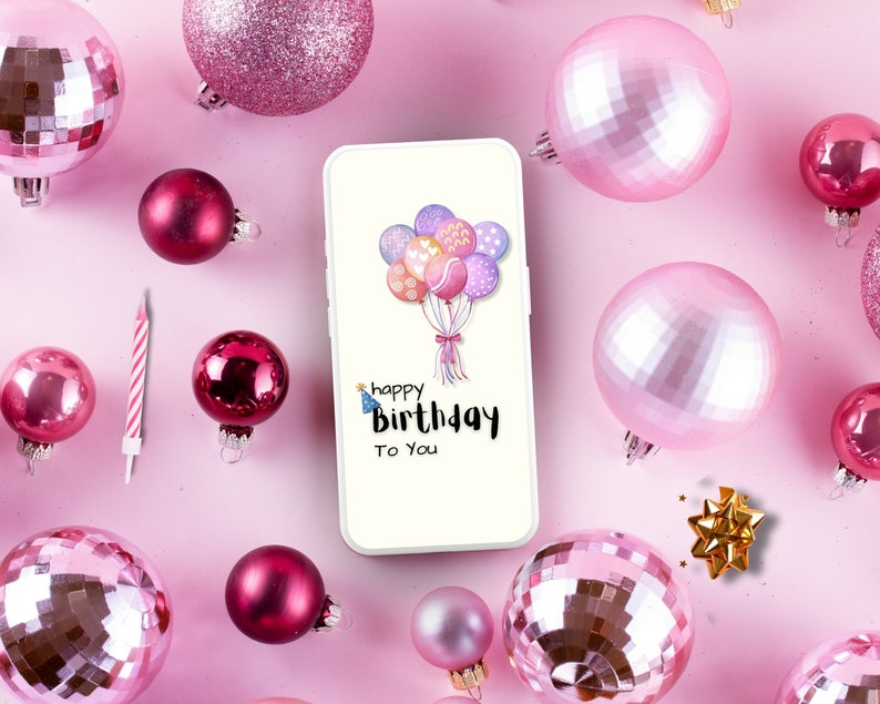 Digital Animated Birthday Card, Digital Happy Birthday Card, Electronic ...