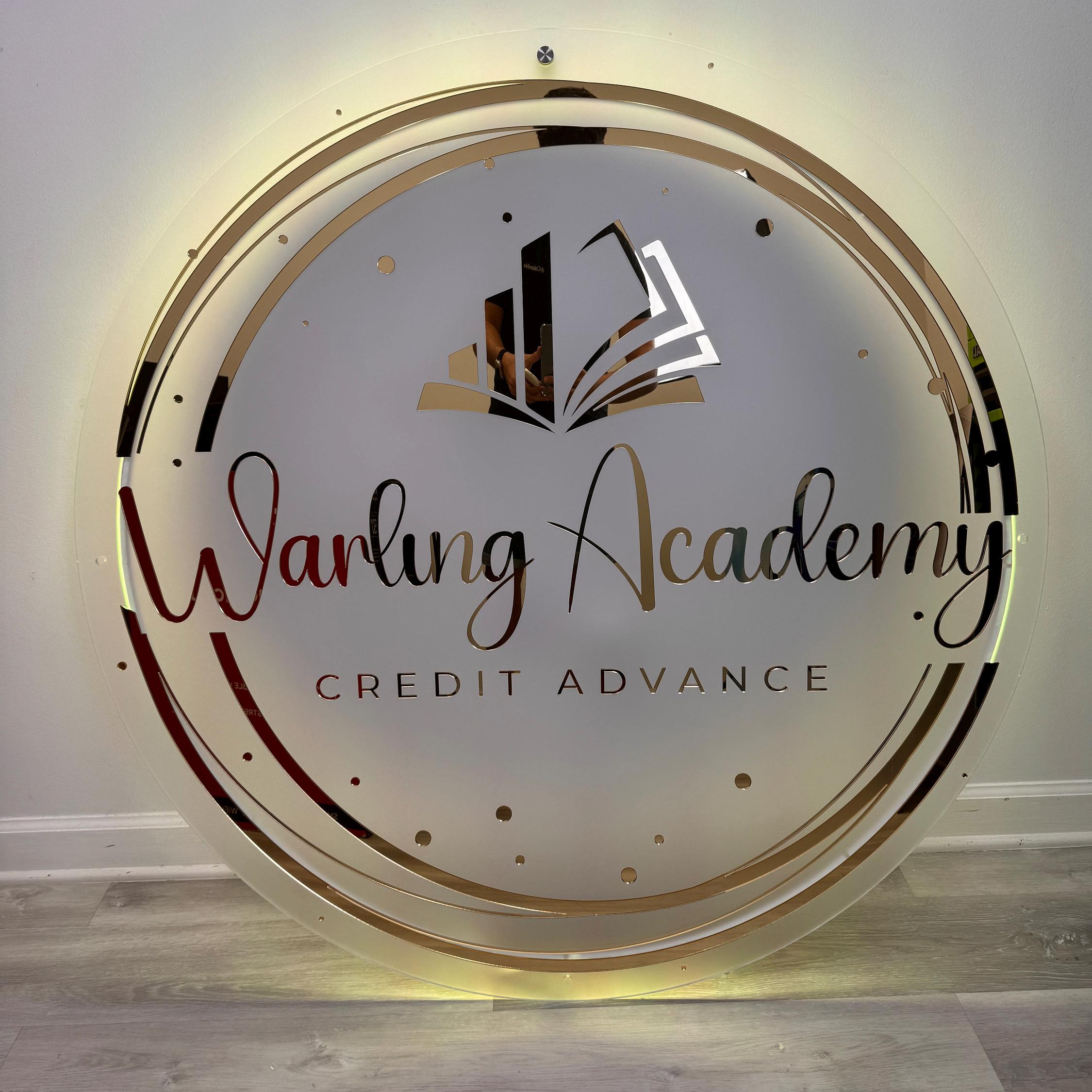 Custom Acrylic Sign Logo 3D Business Company Signs Premium Shiny Full ...