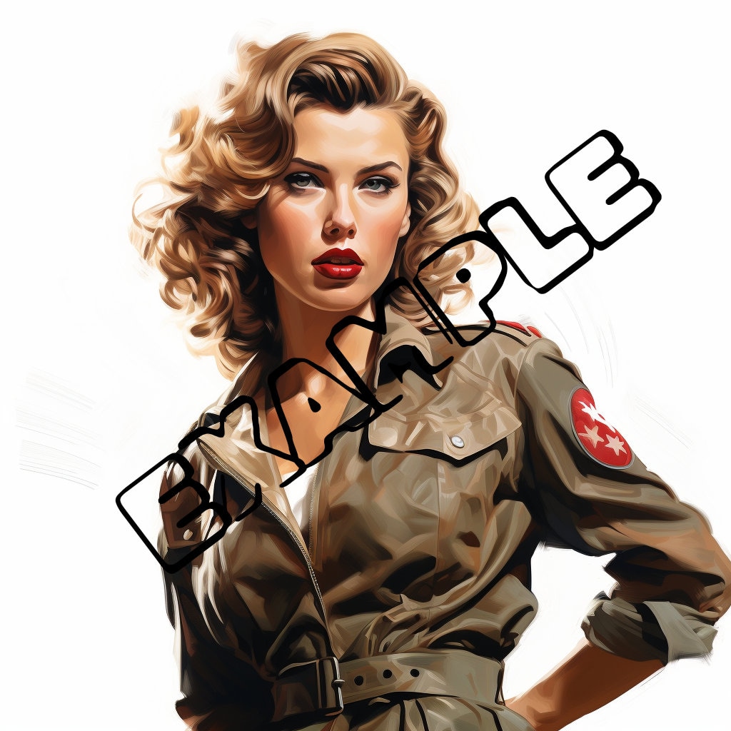 CELEBRITIES in Vintage World War II Soldier Clipart - 15 High Quality ...