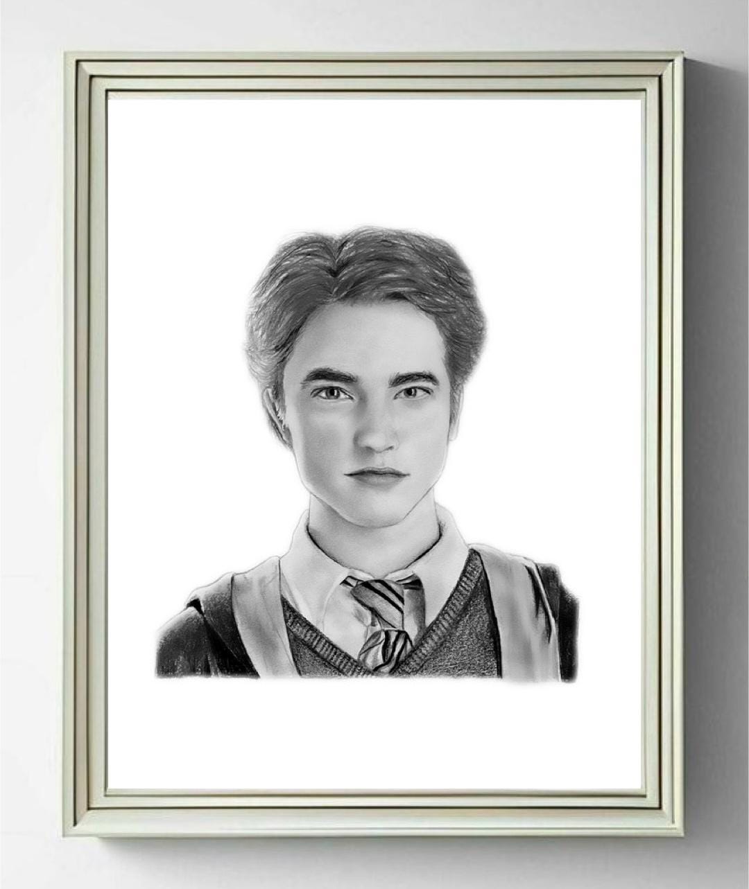 Harry Potter Cedric Diggory Art Print - Etsy
