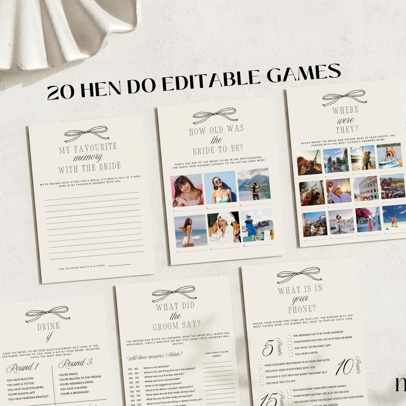 Hen Do Craft Kits - Etsy UK