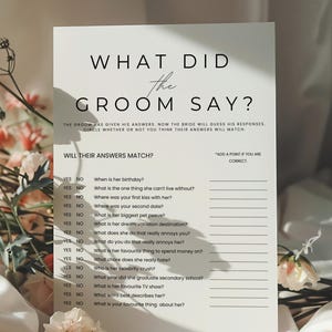 Minimalist Hen Do Games | Hen Party Games | Bridal Shower Games ...