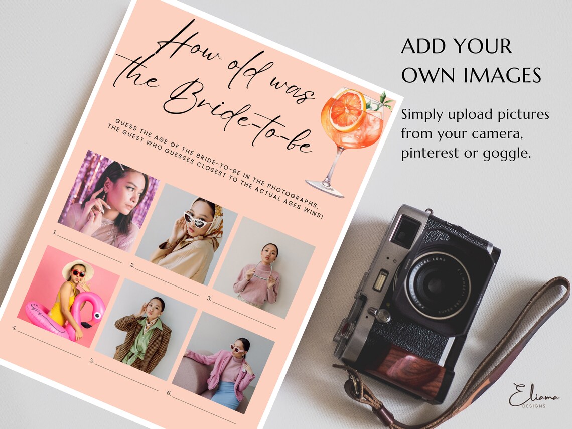 Aperol Spritz Hen Party Games Printable Hen Do Games Download ...