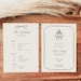 Editable Black Bow Hen Party Invite & Itinerary | Digital Hen Weekend ...