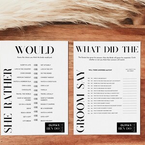 Personalised Hen Do Games | Hen Party Games | Bridal Shower Games ...