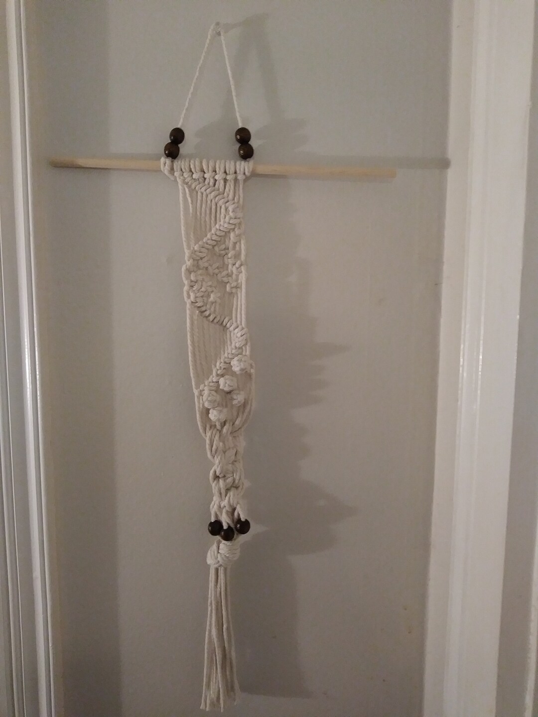 Macrame Wall Hanger Viking Celtic Bohemian Farm Home Decore Cotton With ...