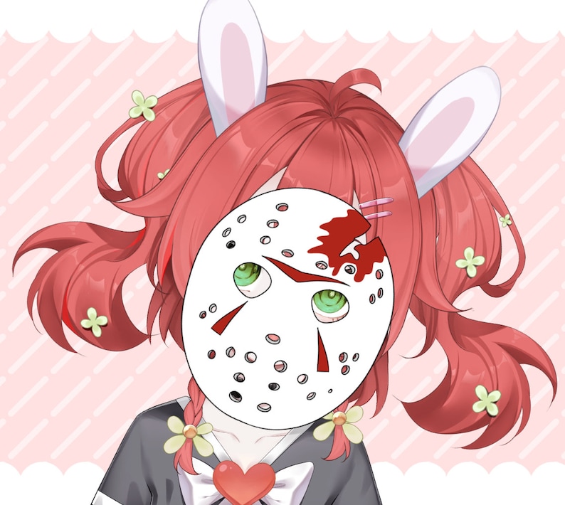 Jason Voorhees| Vtuber Asset| 2D| 3D| Mask| Friday the 13th| Horror - Etsy