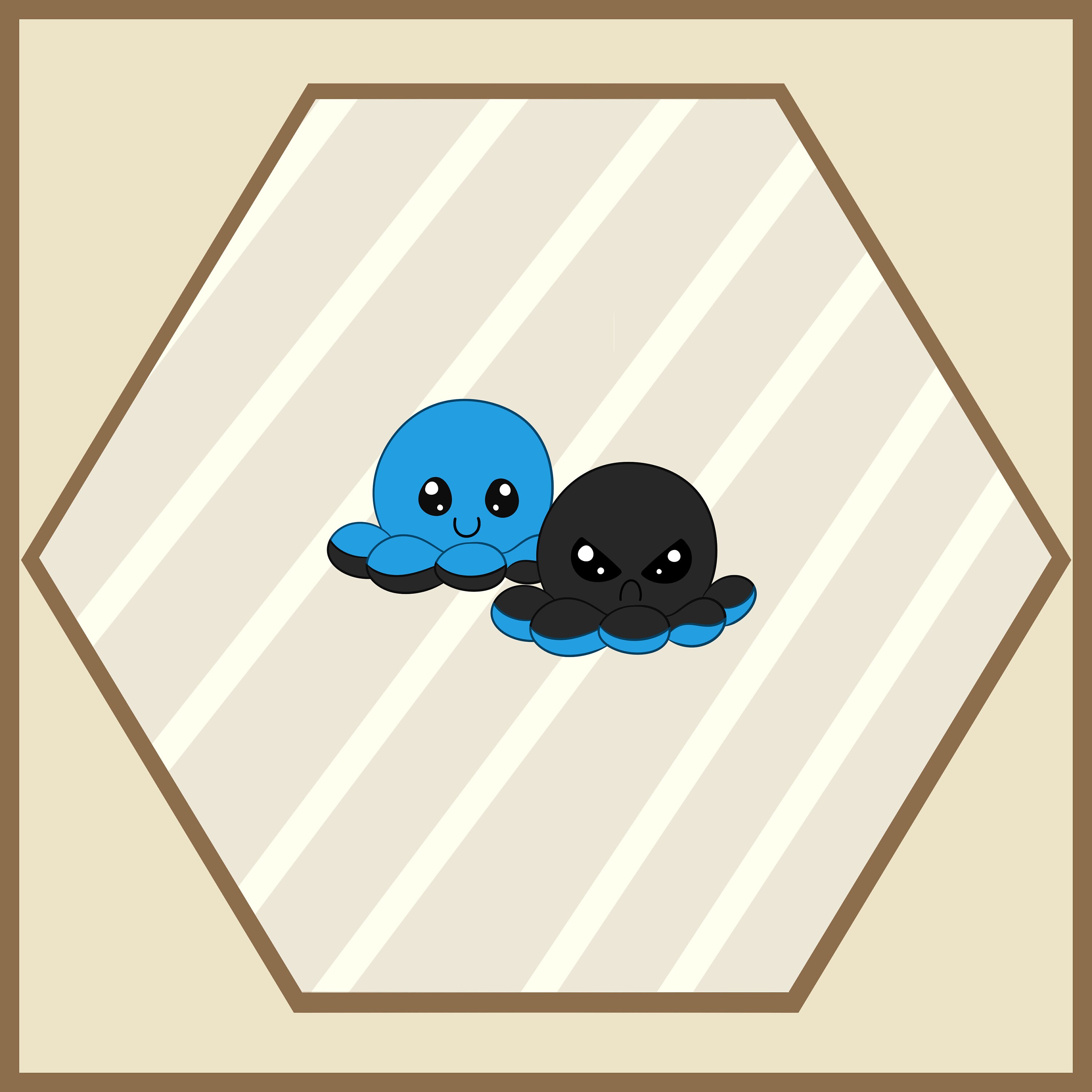 Vtuber Asset| Mood Changing Octopus, 2D Vtuber, 3D VTUBER, Kawaii ...