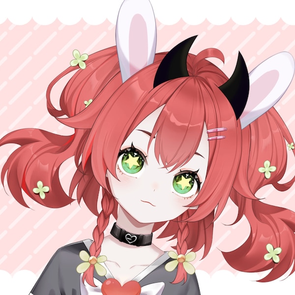 Demon Horns for Vtuber - Etsy