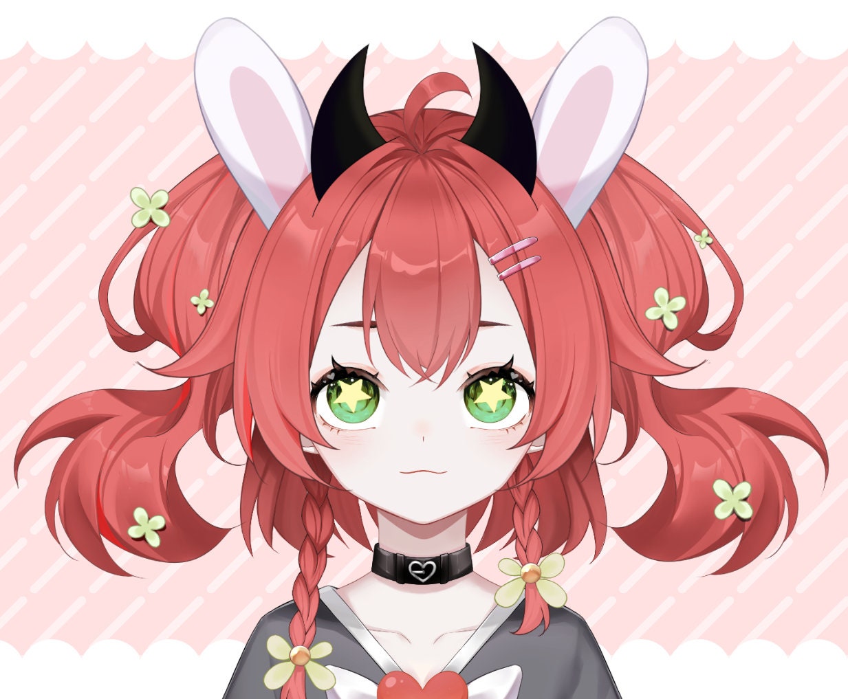 Vtuber Asset| Demon Horns| Kawaii| 2D| 3D - Etsy