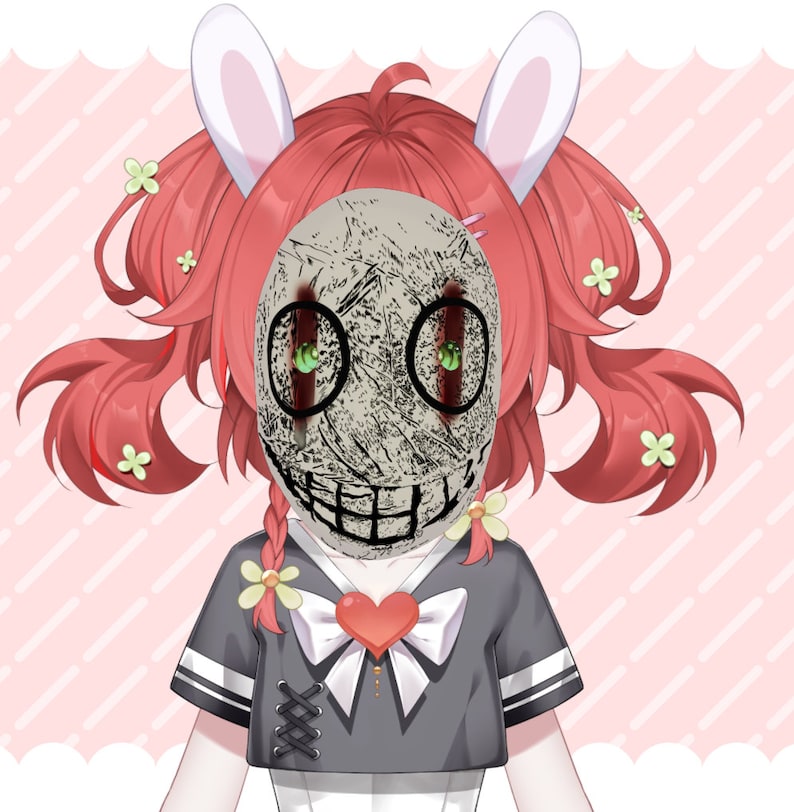 DBD | Legion Mask | Dead by Daylight | VTUBER Asset | 2D | 3D | Vtuber ...