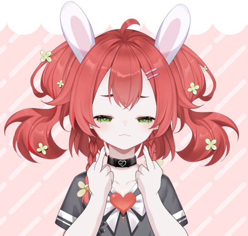 Vtuber Asset | Flip off | Finger | Funny | Kawaii |2d | 3d| Vtuber | - Etsy