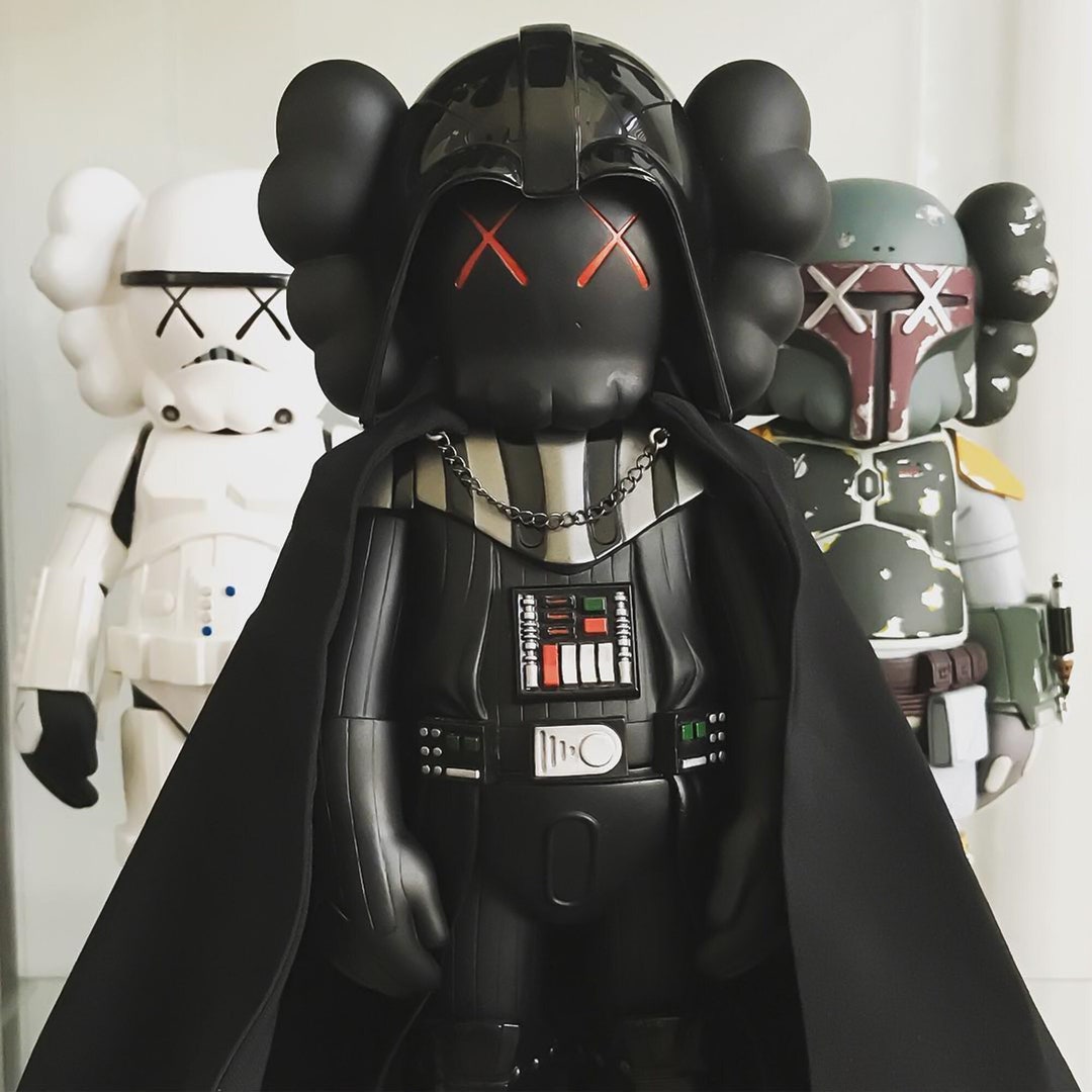 Star Wars Edition Kaws Figure Replica Stockx Figures, Hyperbeast, Bape ...