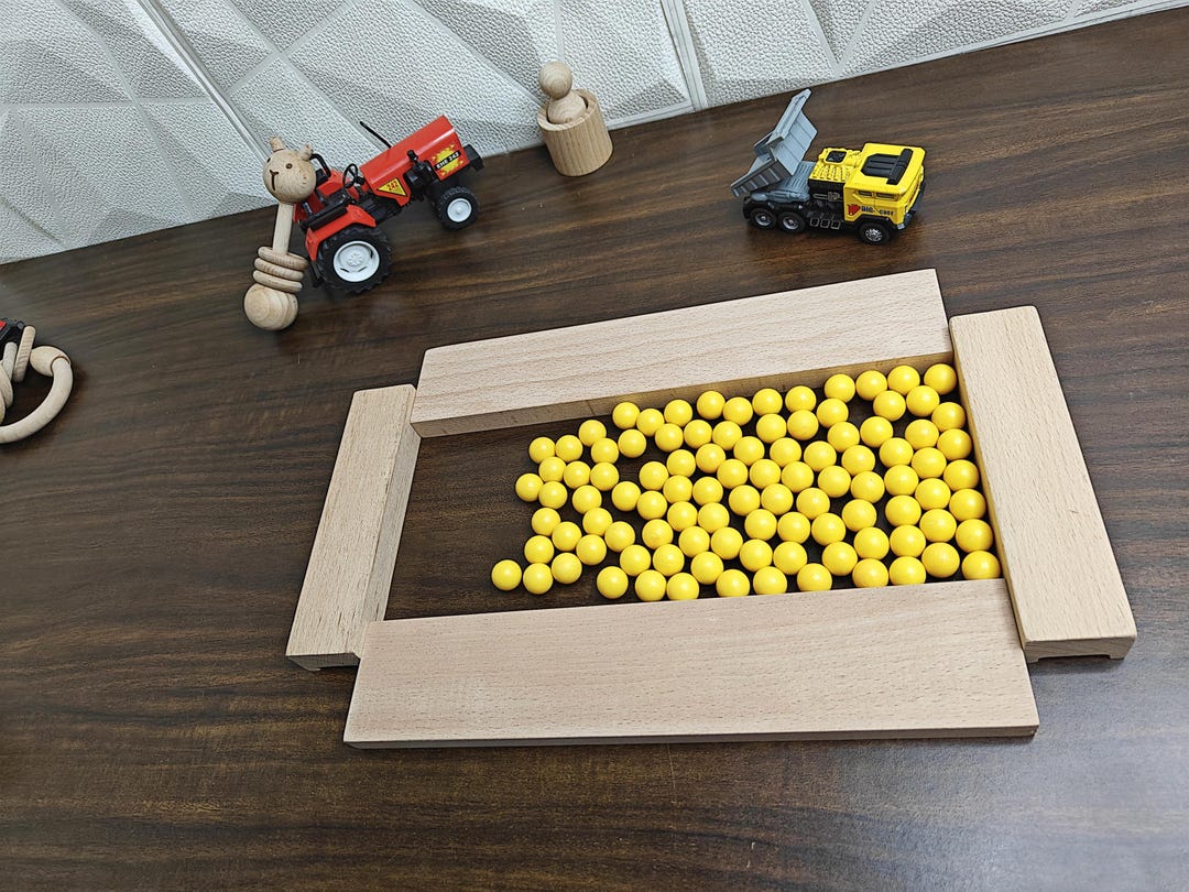 Marble Run Plastic Balls Unbreakable, 16 Mm Marble Run Balls, Shooter ...