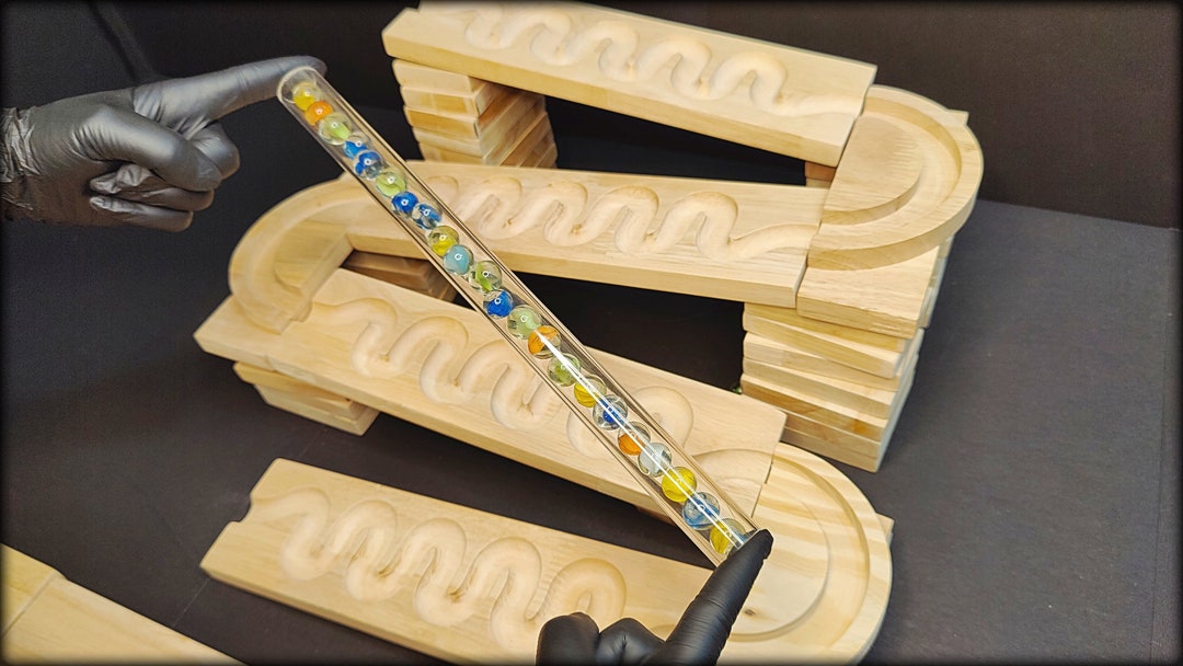 Transparent Acrlic Pipe for Marble Run Track. Customized for Marble Run ...