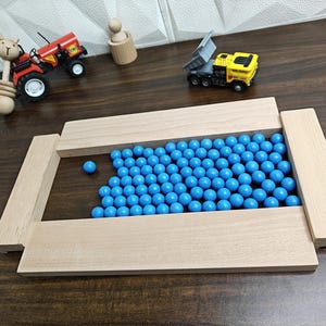 16mm Blue Plastic Marble Run Balls: Unbreakable Kids Toy - Etsy