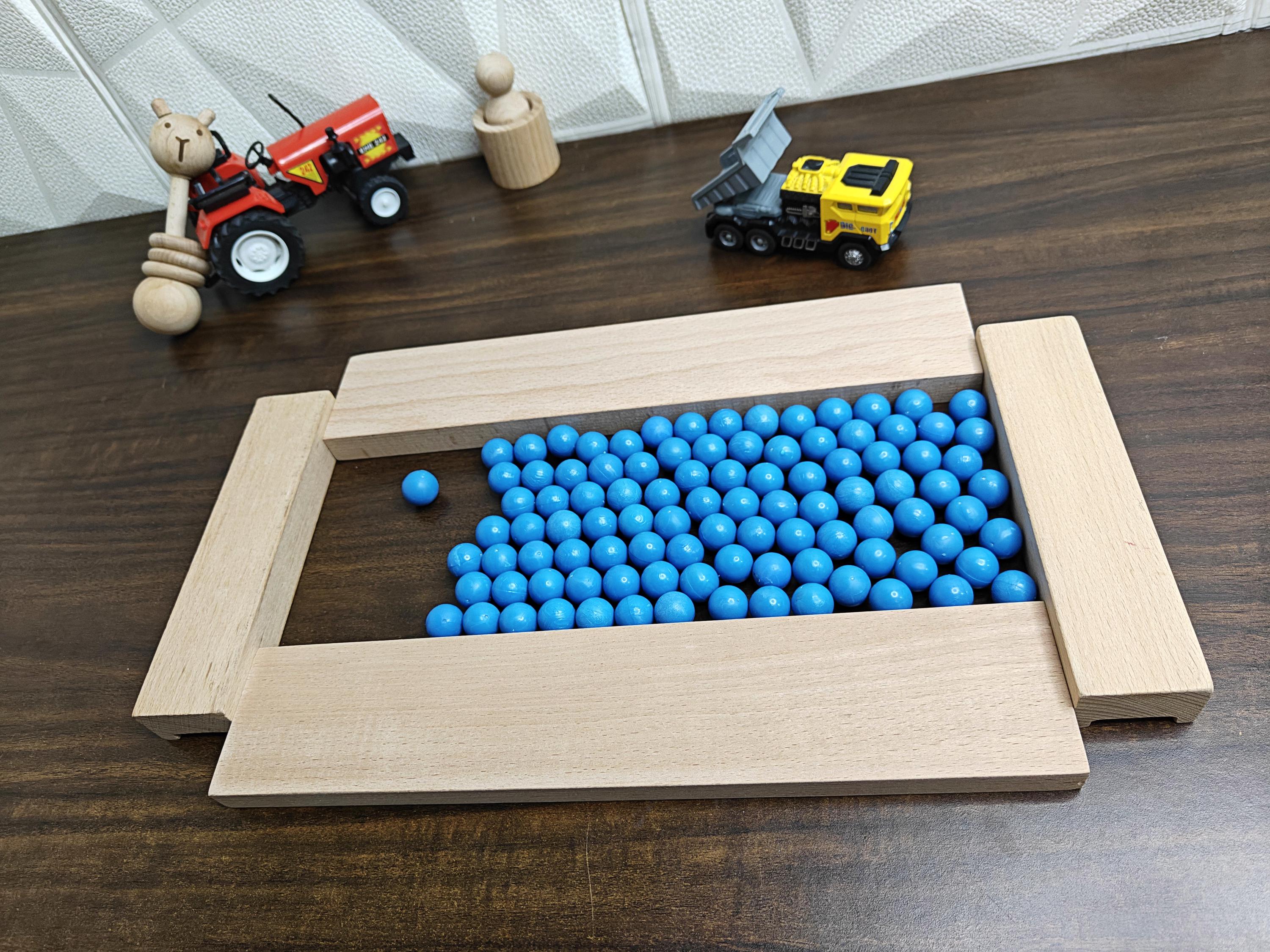 16mm Blue Plastic Marble Run Balls: Unbreakable Kids Toy - Etsy