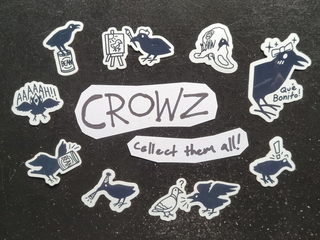 Crowz full Sticker Set - Etsy
