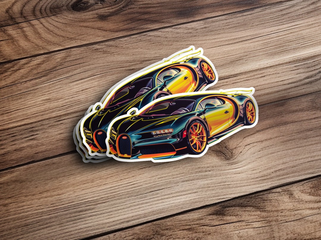 Supercar Decal Car Decal Supercar Bumper Sticker Hypercar Decal ...