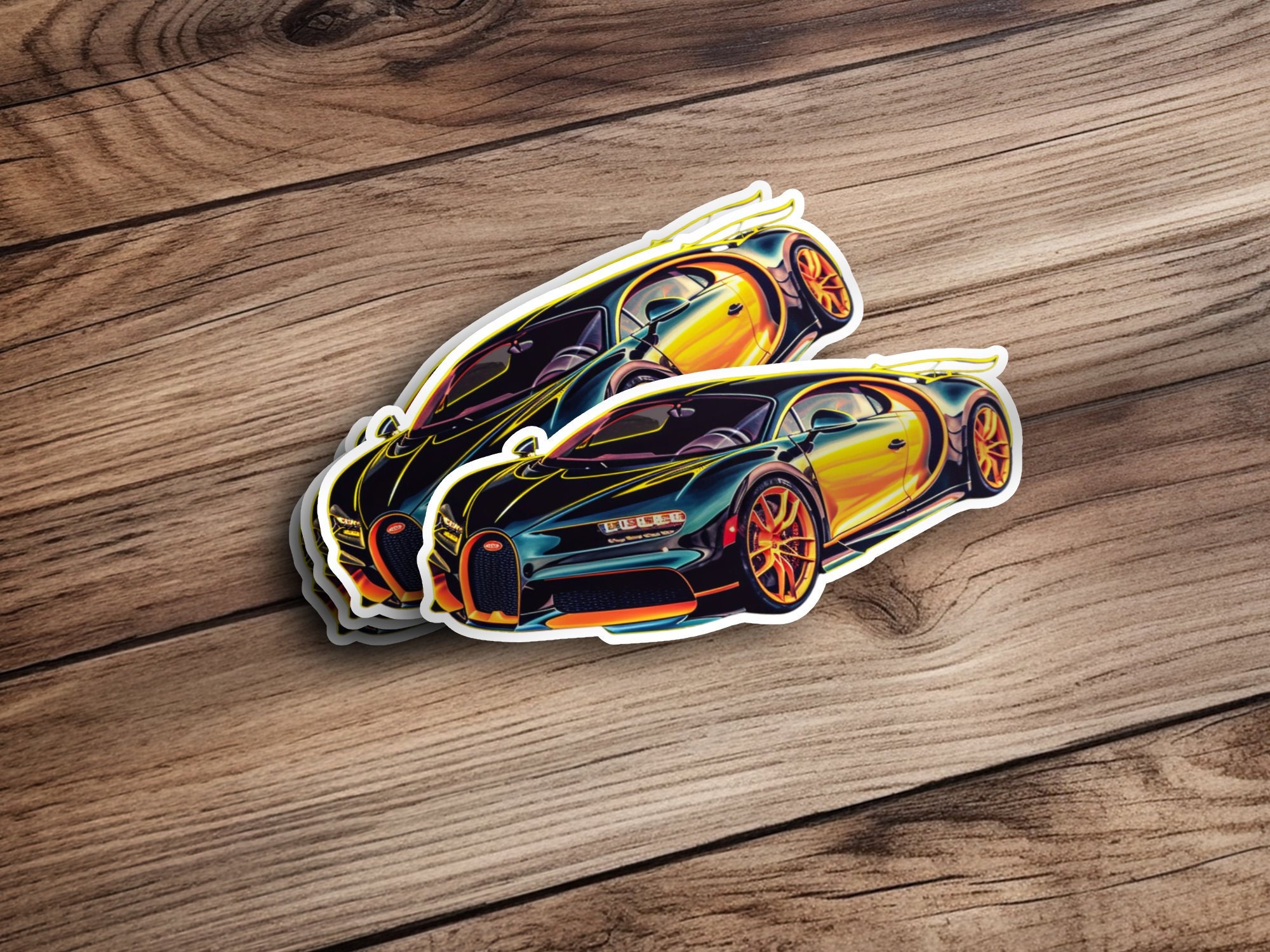 Supercar Decal Car Decal Supercar Bumper Sticker Hypercar Decal ...