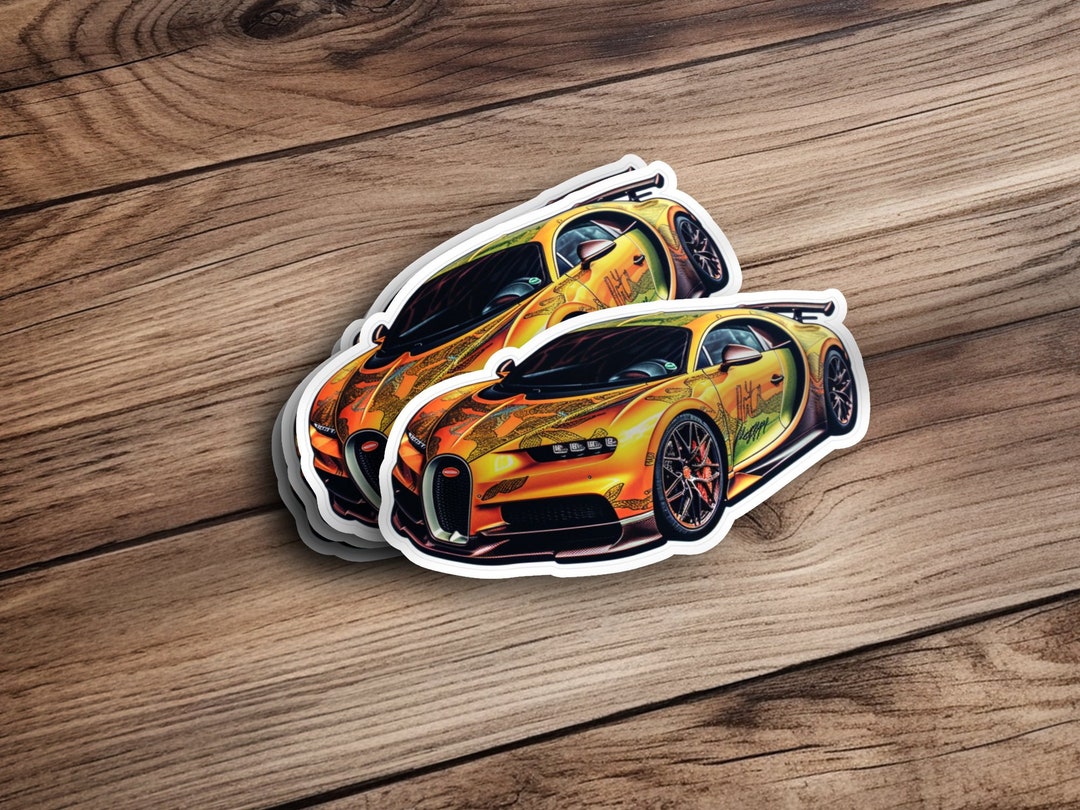 Supercar Decal Car Decal Supercar Bumper Sticker Hypercar Decal ...