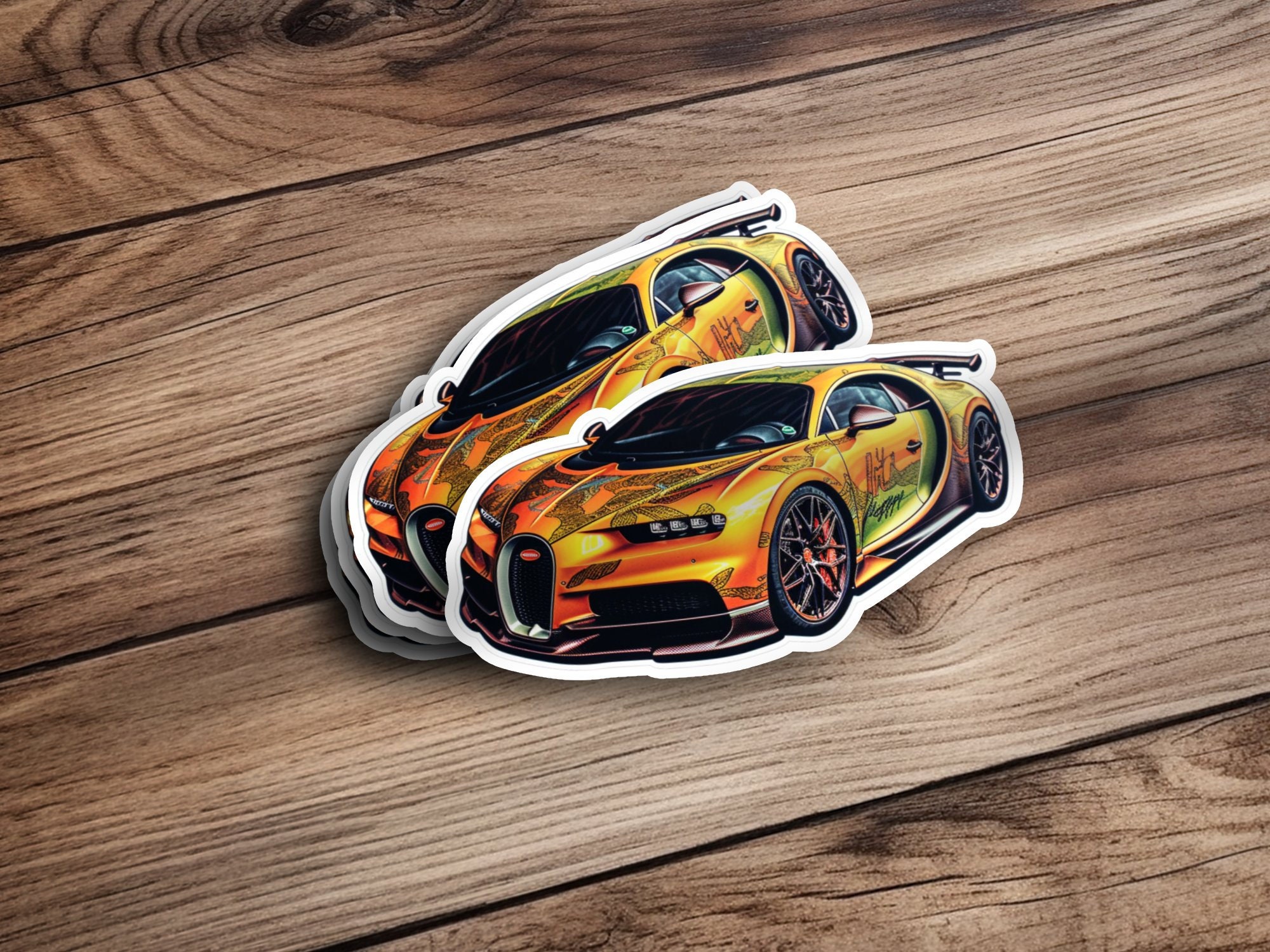 Supercar Decal Car Decal Supercar Bumper Sticker Hypercar Decal ...