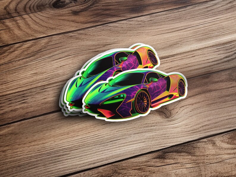 Supercar Decal Car Decal Supercar Bumper Sticker Hypercar - Etsy