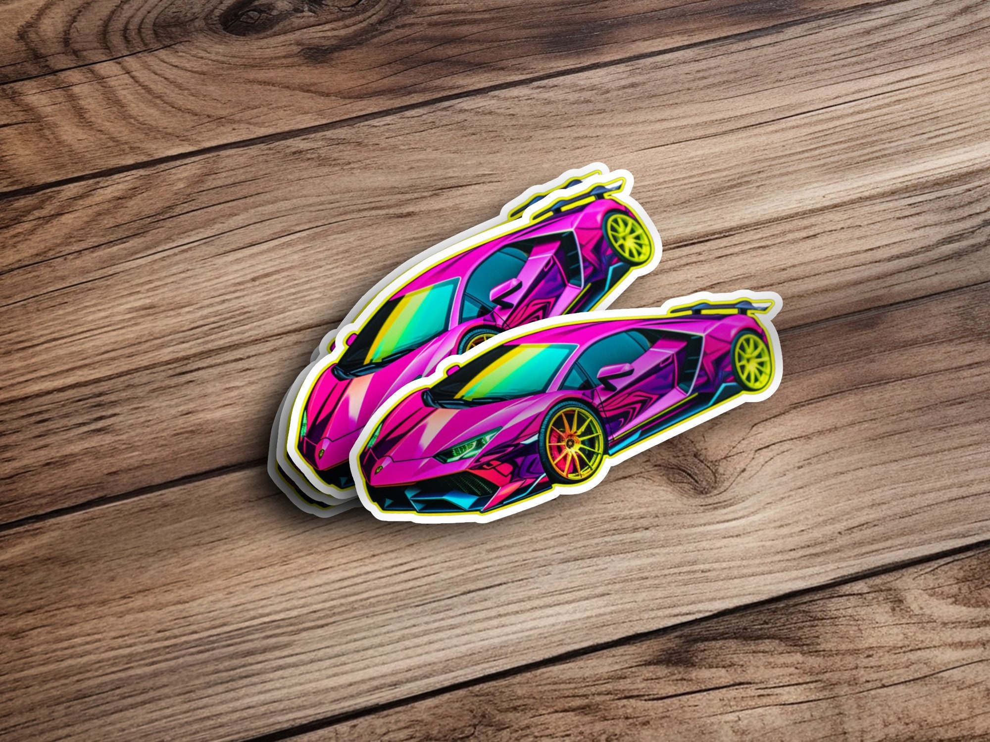 Supercar Decal Car Decal Supercar Bumper Sticker Hypercar Decal ...