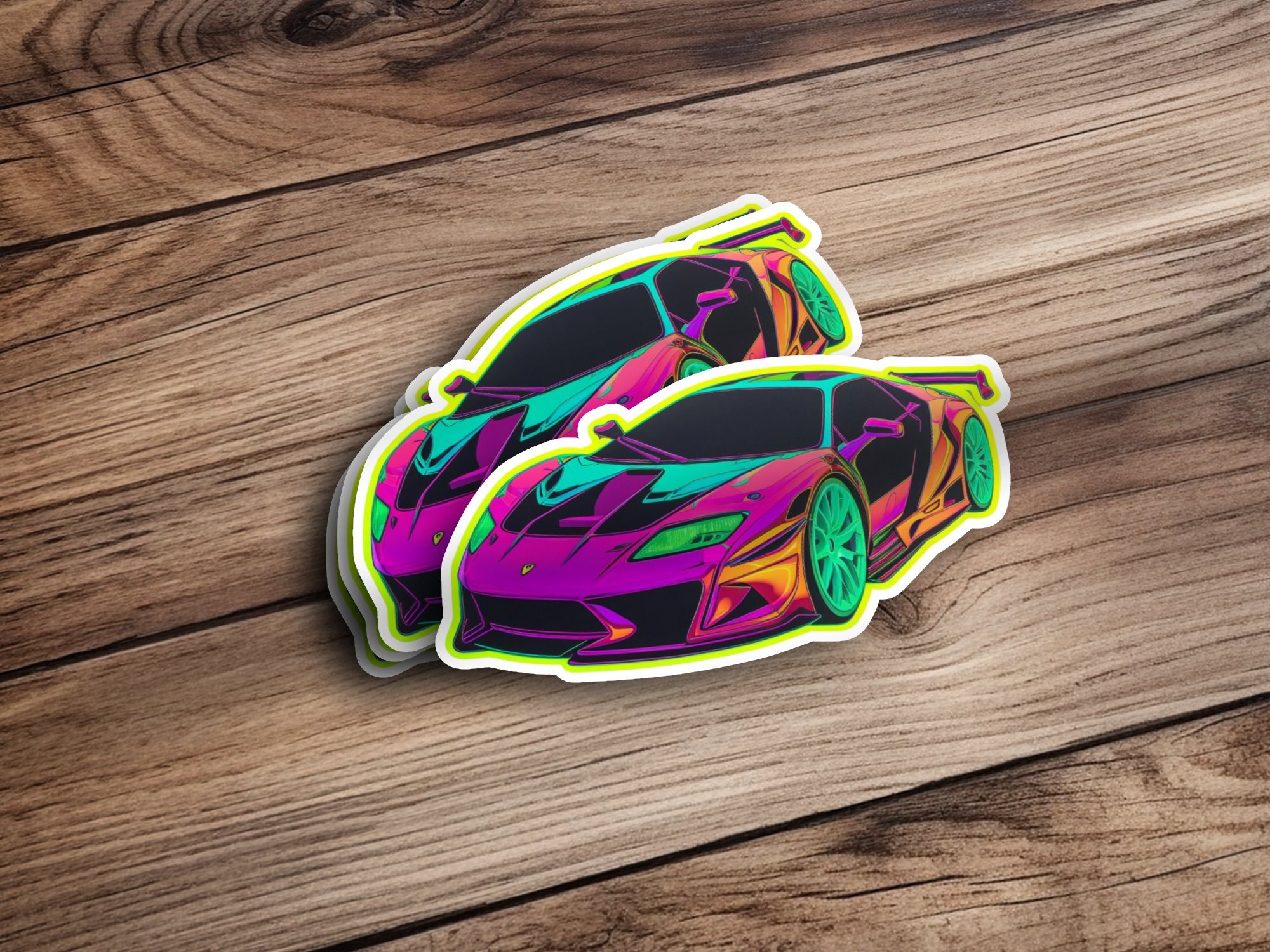 Supercar Decal Car Decal Supercar Bumper Sticker Hypercar Decal ...