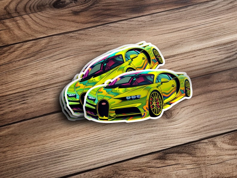Supercar Decal Car Decal Supercar Bumper Sticker Hypercar Decal ...