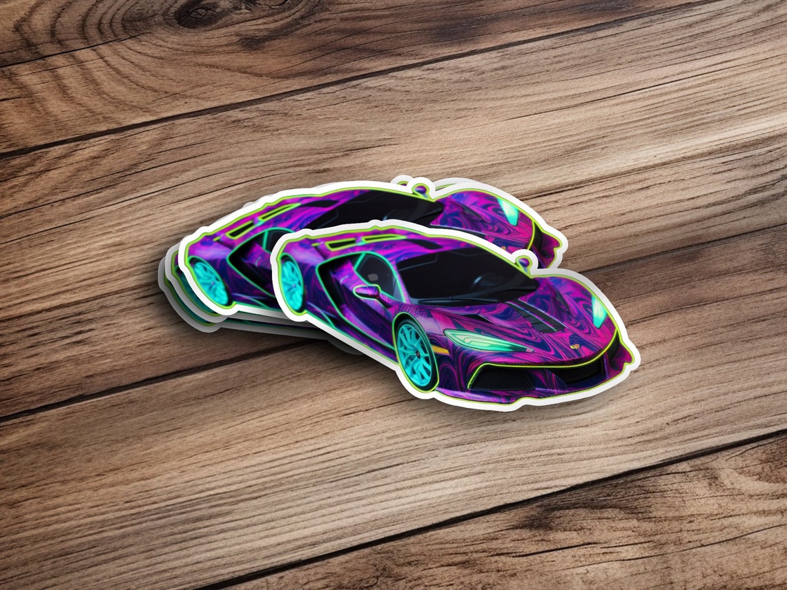 Supercar Decal Car Decal Supercar Bumper Sticker Hypercar - Etsy