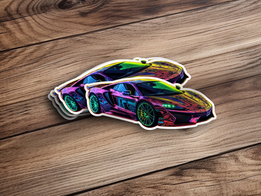Supercar Decal Car Decal Supercar Bumper Sticker Hypercar - Etsy