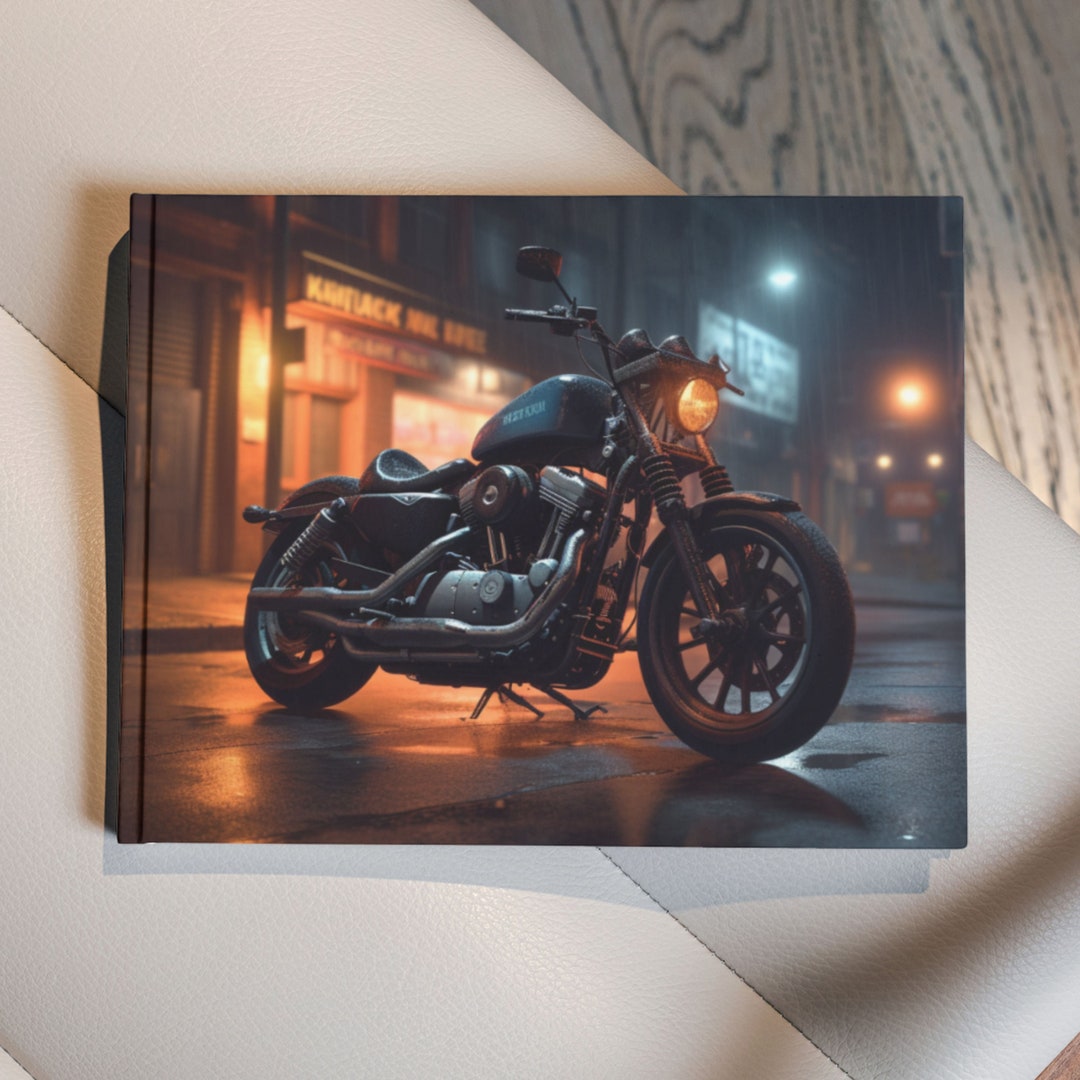 Captivating Harley Davidson-inspired Digital Art: Motorcycle Prints for ...